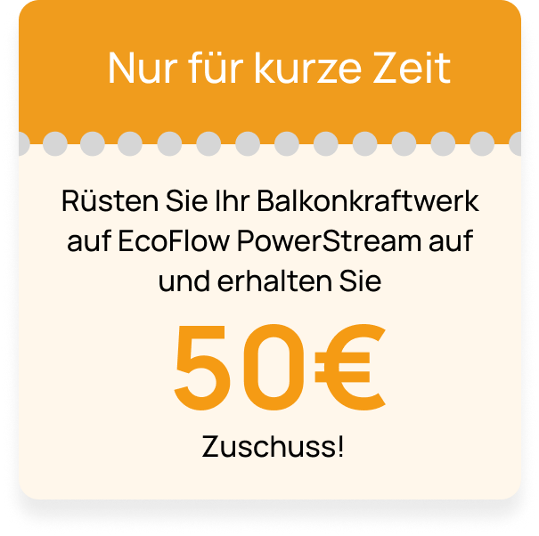 PowerStream Balkonkraftwerk | EcoFlow DE