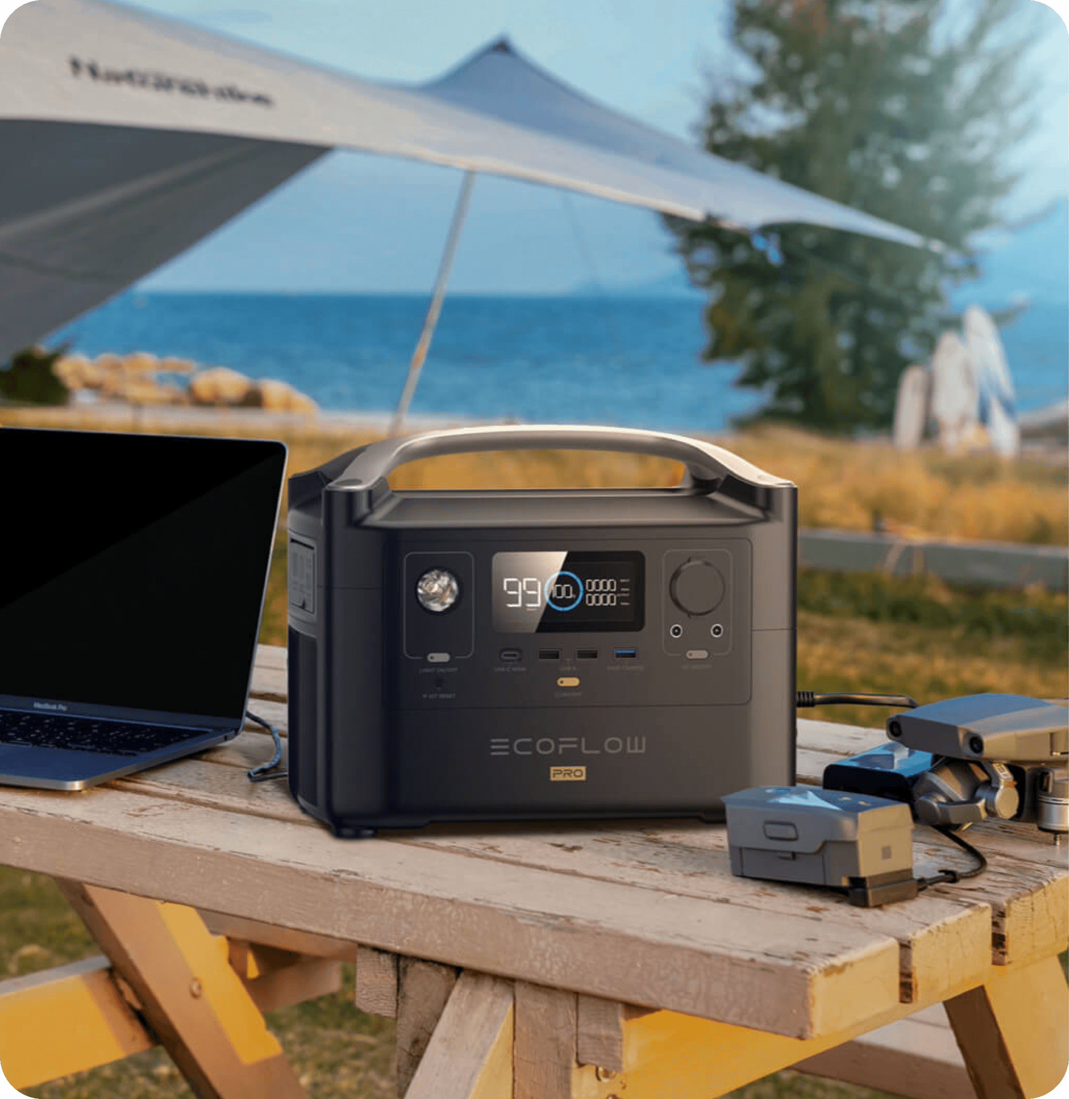 EcoFlow RIVER Pro | Portable Generator | Portable Power Station