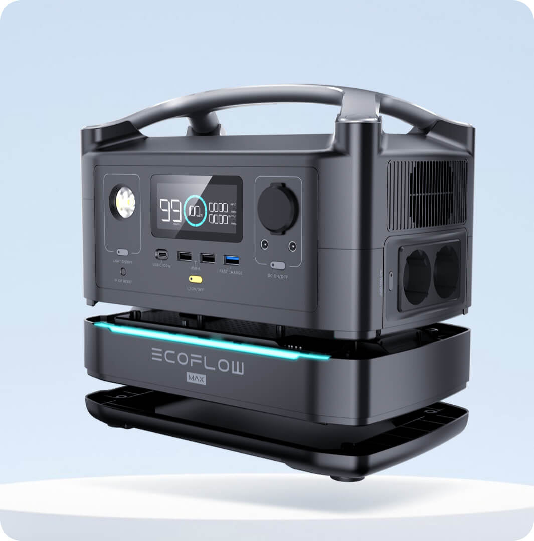 EcoFlow RIVER Max | Portable Generator | Portable Power Station